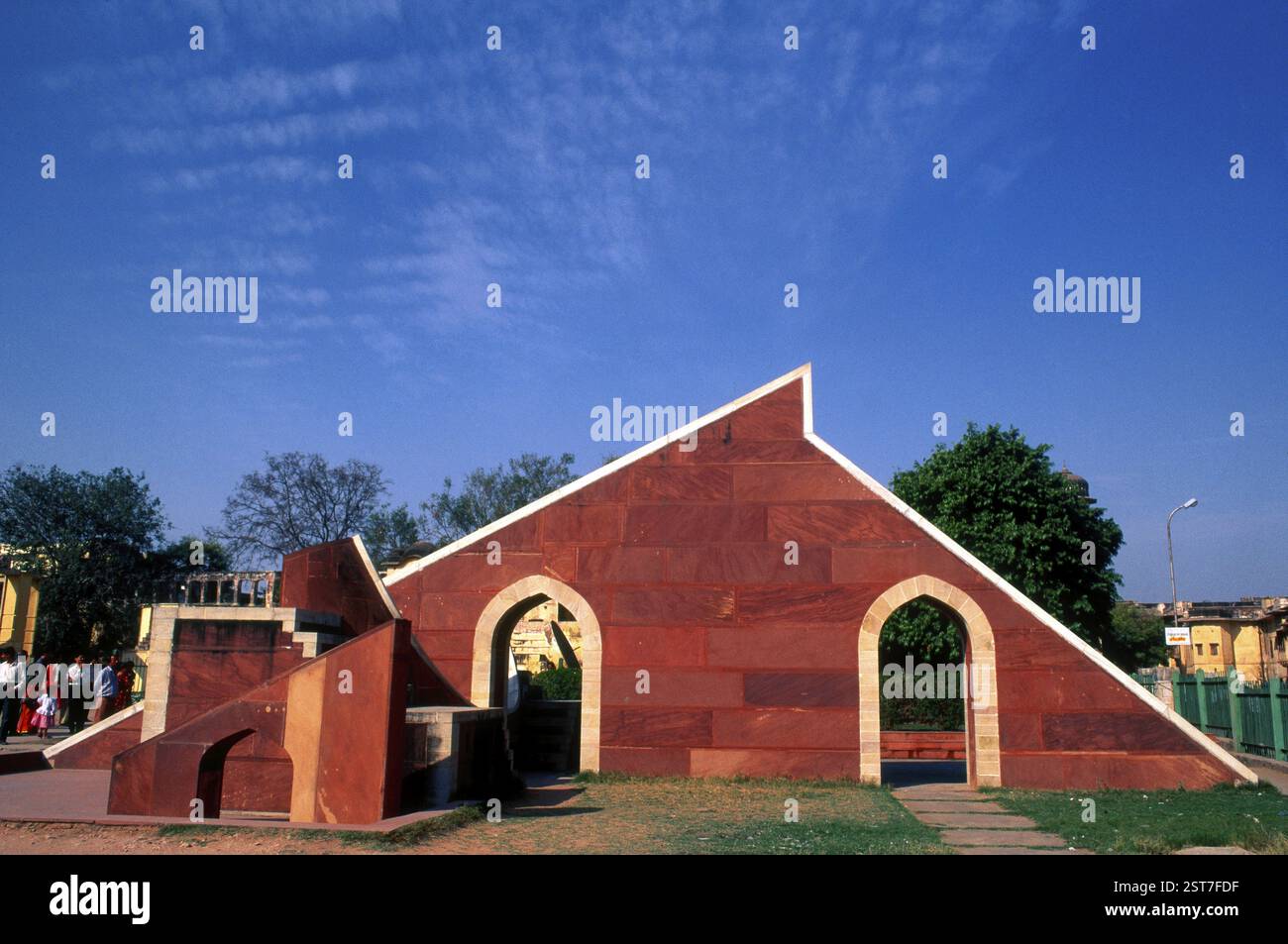 Samrat yantra small version in Jantar Mantar, Jaipur, Rajasthan, India ...