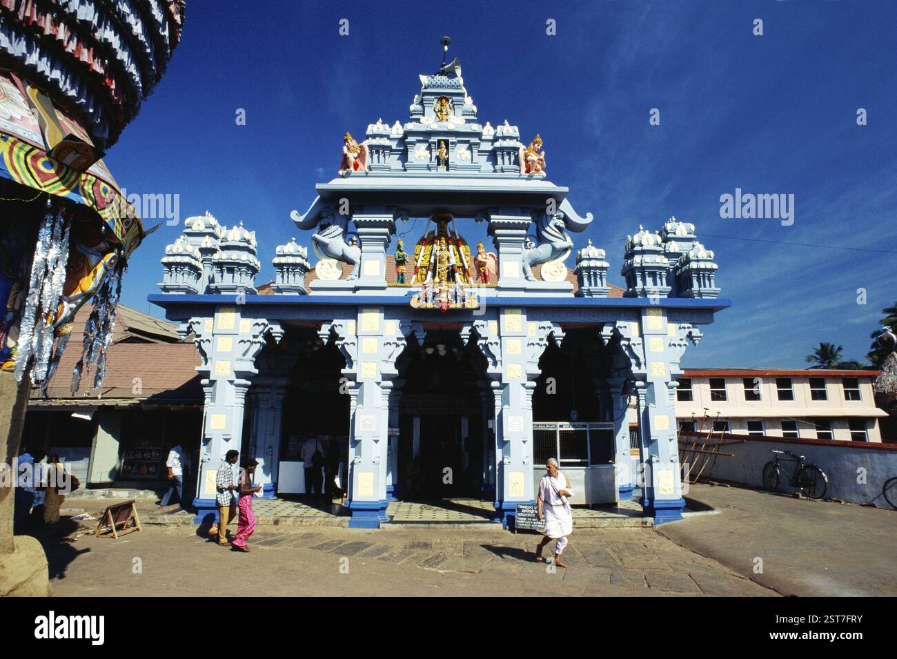 Lord Krishna temple at Udupi, Karnataka, India, Asia Stock Photo - Alamy
