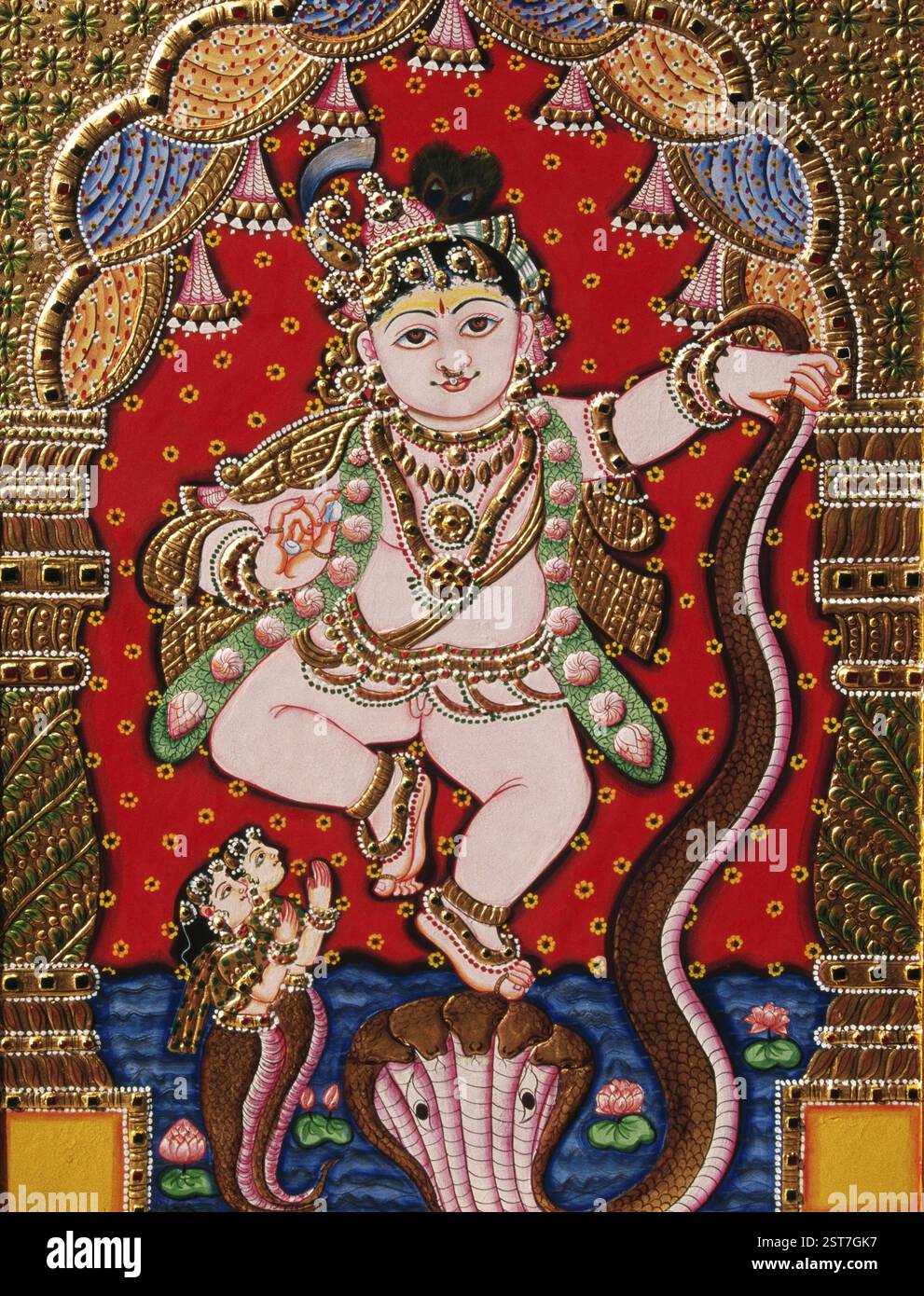 Lord bal krishna hi-res stock photography and images - Alamy