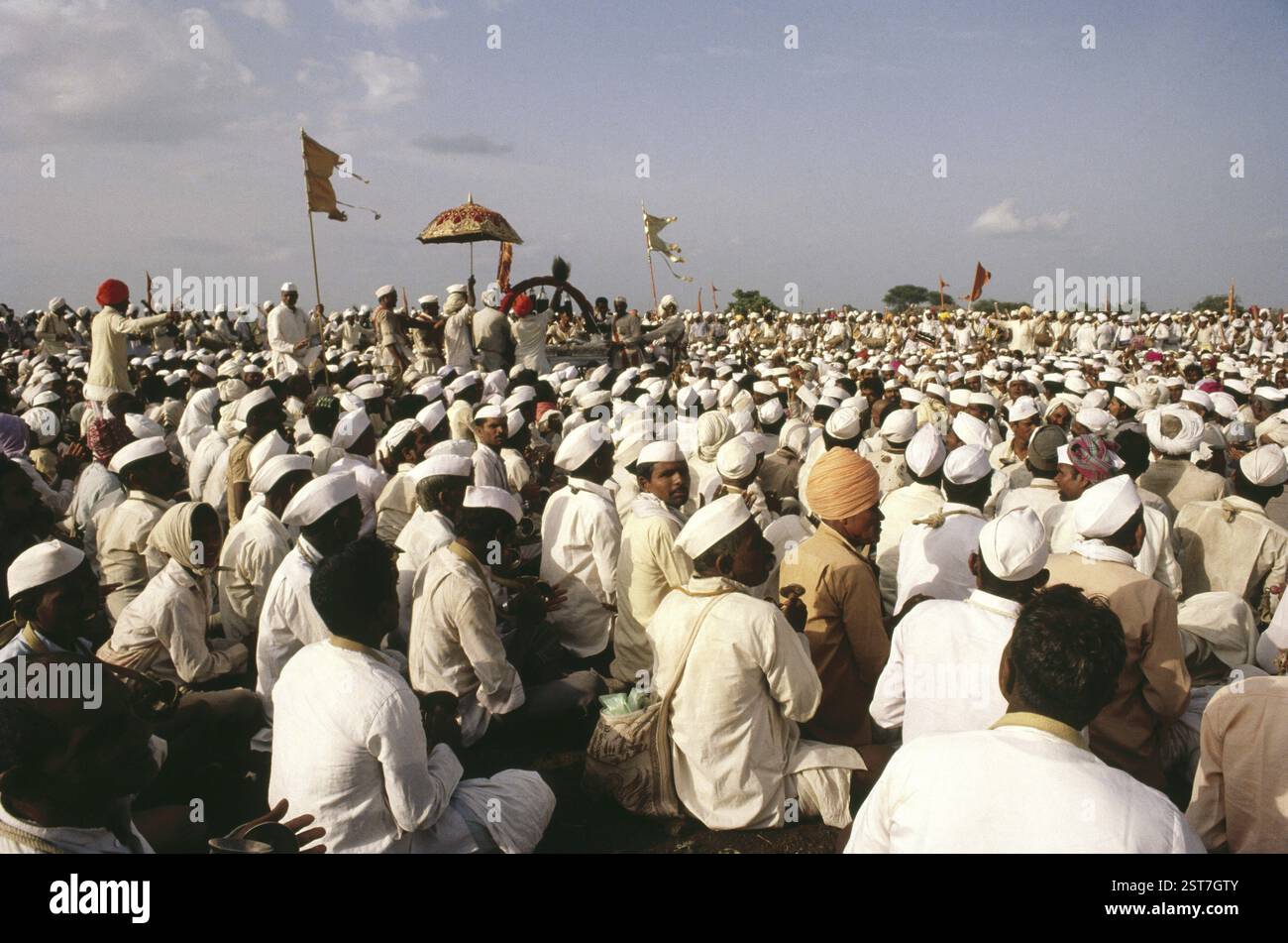 Palkhi procession in pandharpur yatra, pandharpur, maharashtra, india ...