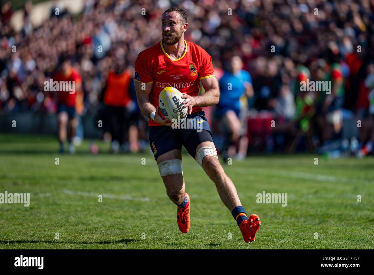 Madrid, Madrid, Spain. 16th Feb, 2025. Brice Ferrer of Spain seen ...