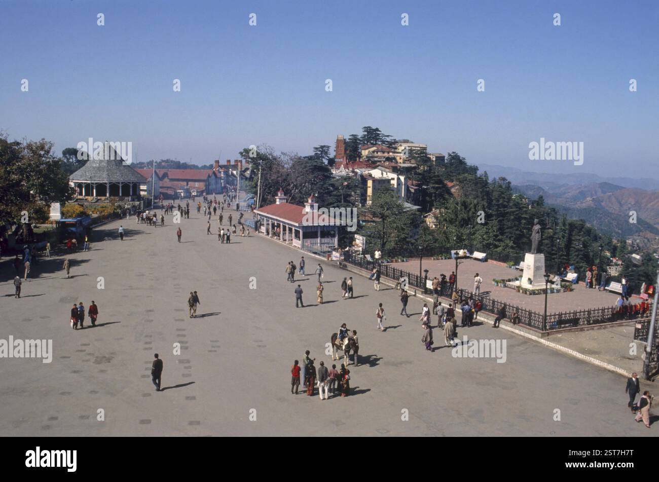 The mall shimla himachal pradesh India, Asia Stock Photo - Alamy