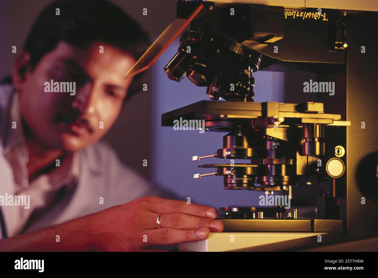 Indian lab technicians hi-res stock photography and images - Alamy