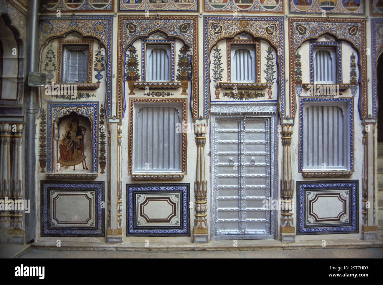 An exterior of a haveli, Rajasthan, India, Asia Stock Photo - Alamy