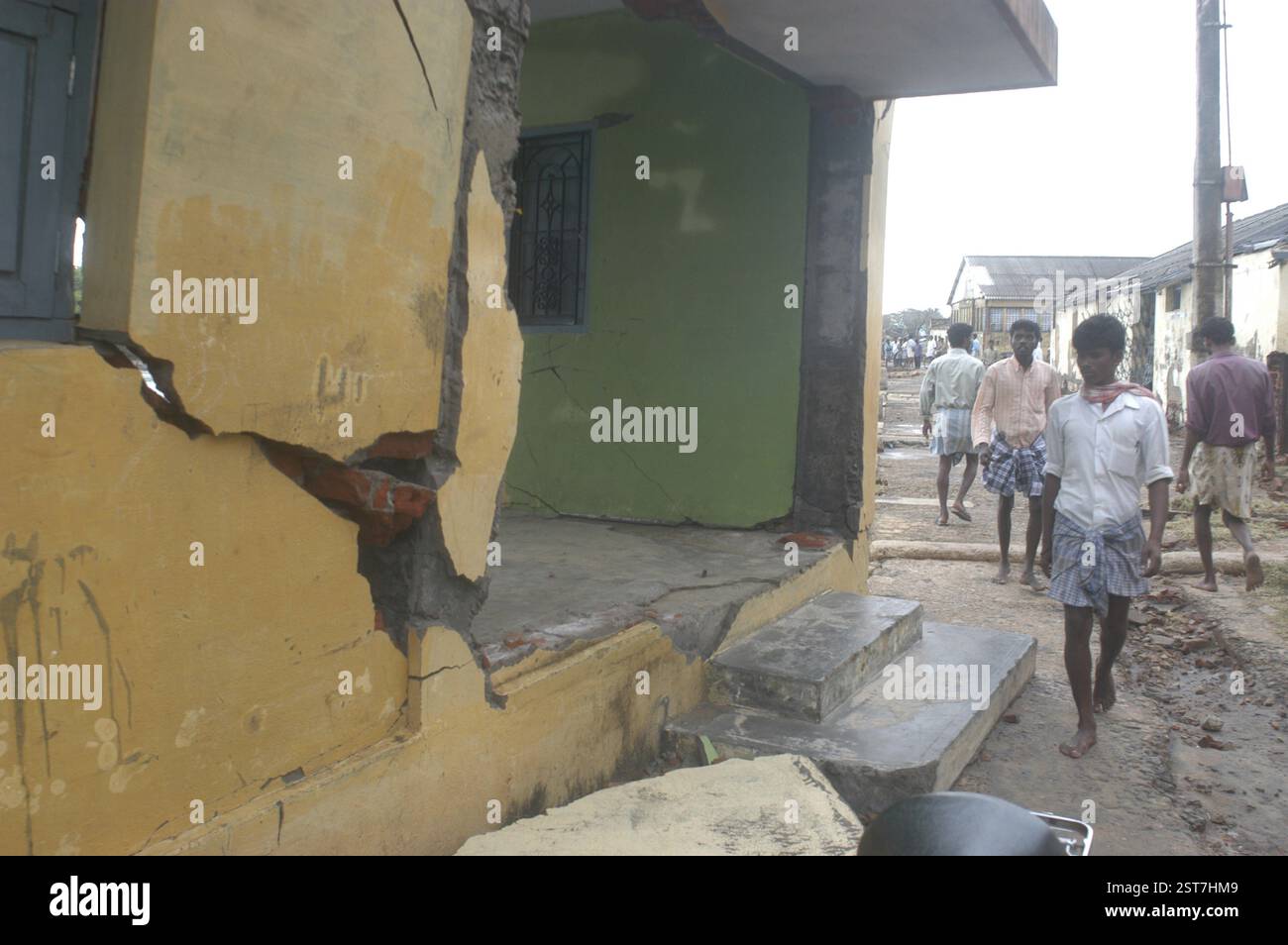 Damage, Natural Disaster Tsunami Earthquake on Sea Floor, Nagapattinum ...