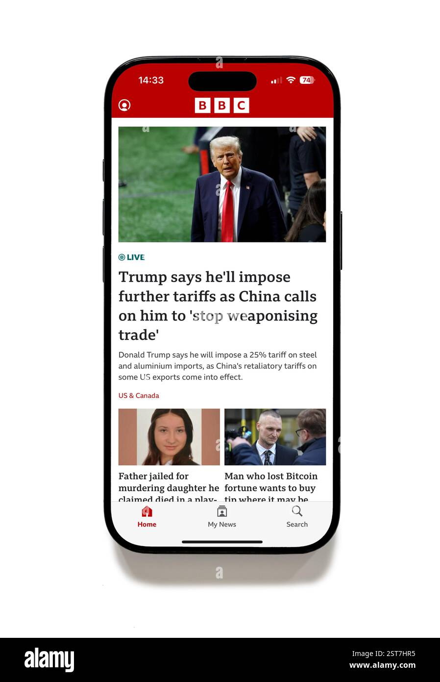 Bbc news application hi-res stock photography and images - Alamy