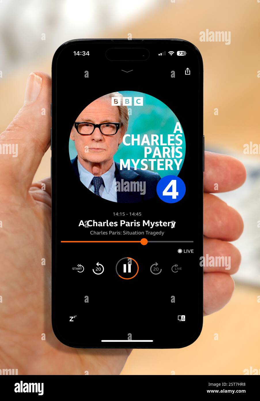 BBC Sounds app on an iPhone 16 Plus Stock Photo - Alamy