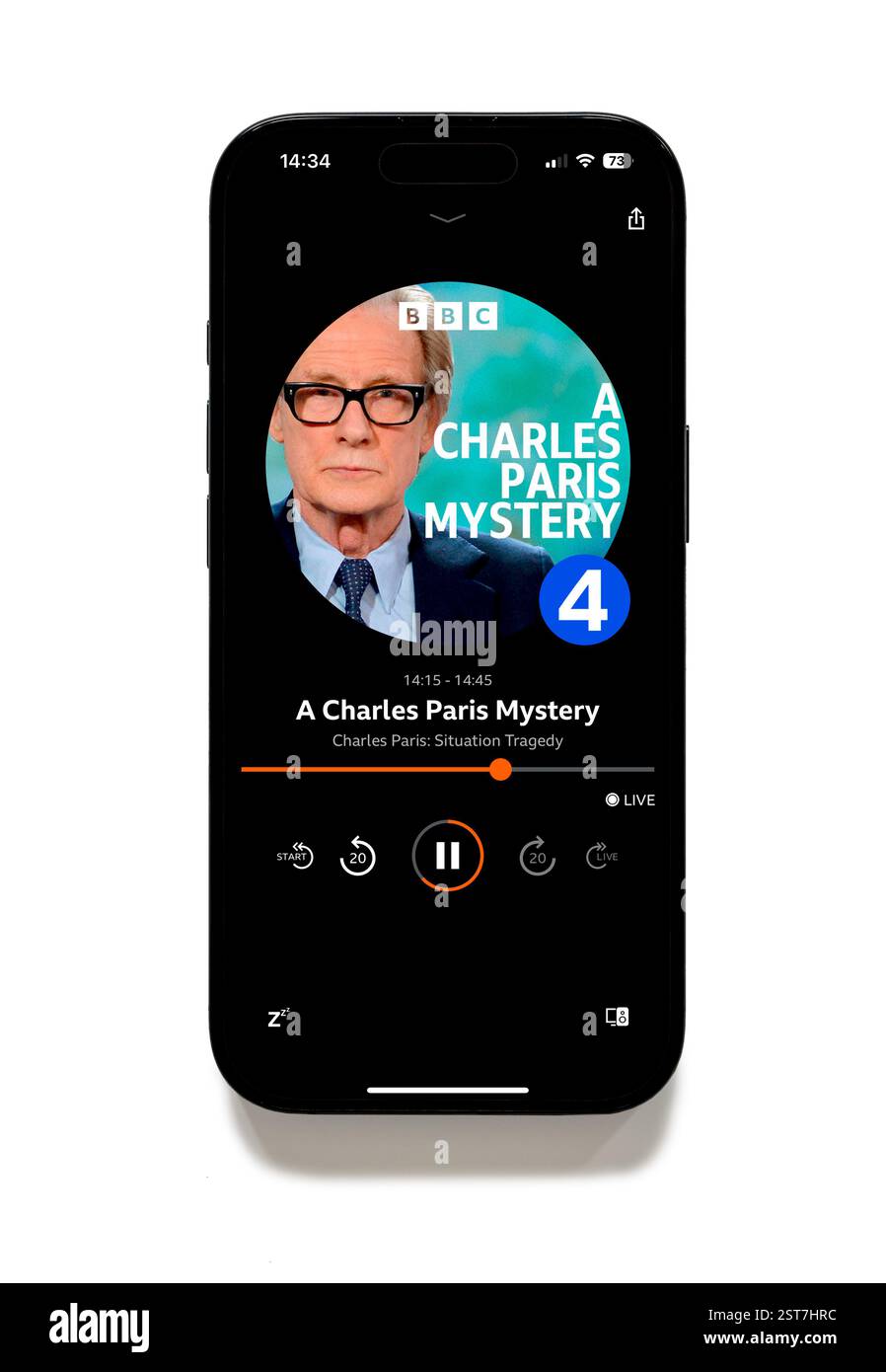 BBC Sounds app on an iPhone 16 Plus Stock Photo - Alamy