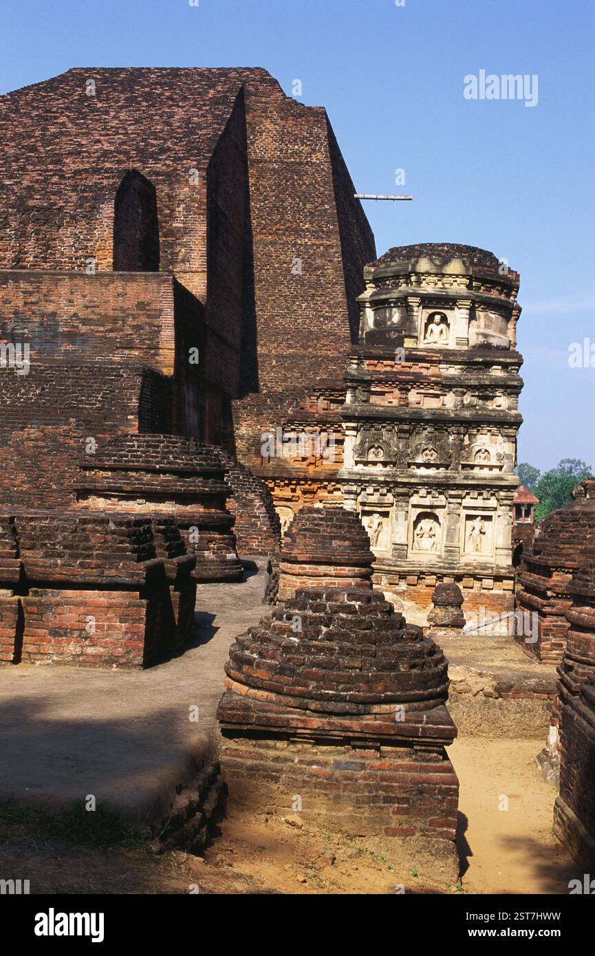 Hung main temple richly carved corner tower and votive stupas site no 3 ...