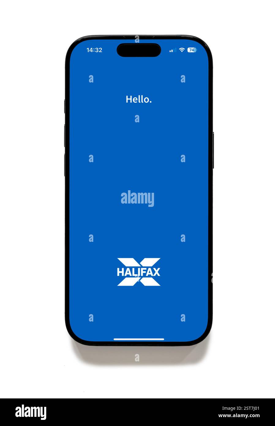 Halifax online banking app on an iPhone 16 Plus Stock Photo - Alamy