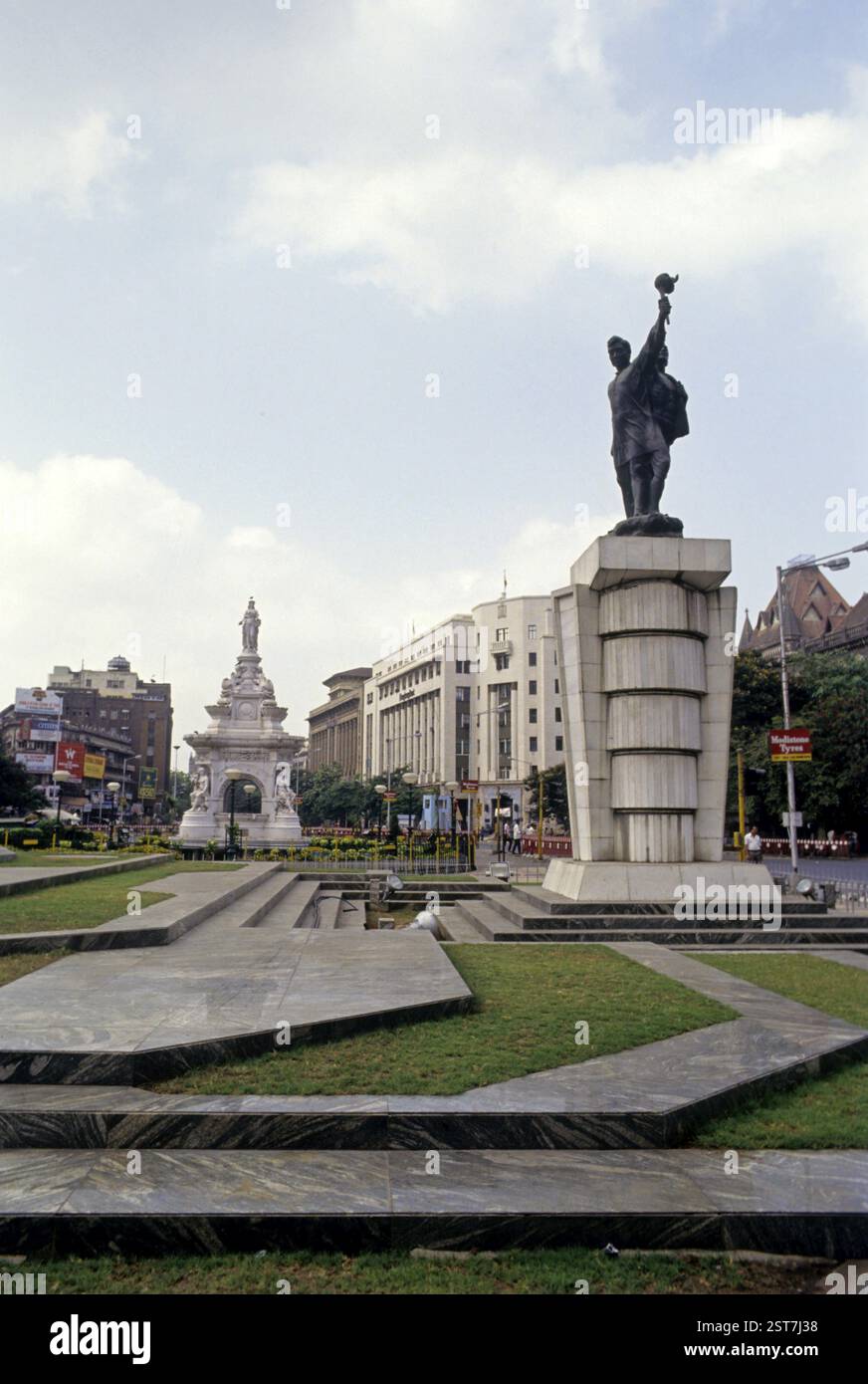 Hutatma chowk flora fountain fort in mumbai at maharashtra India, Asia ...