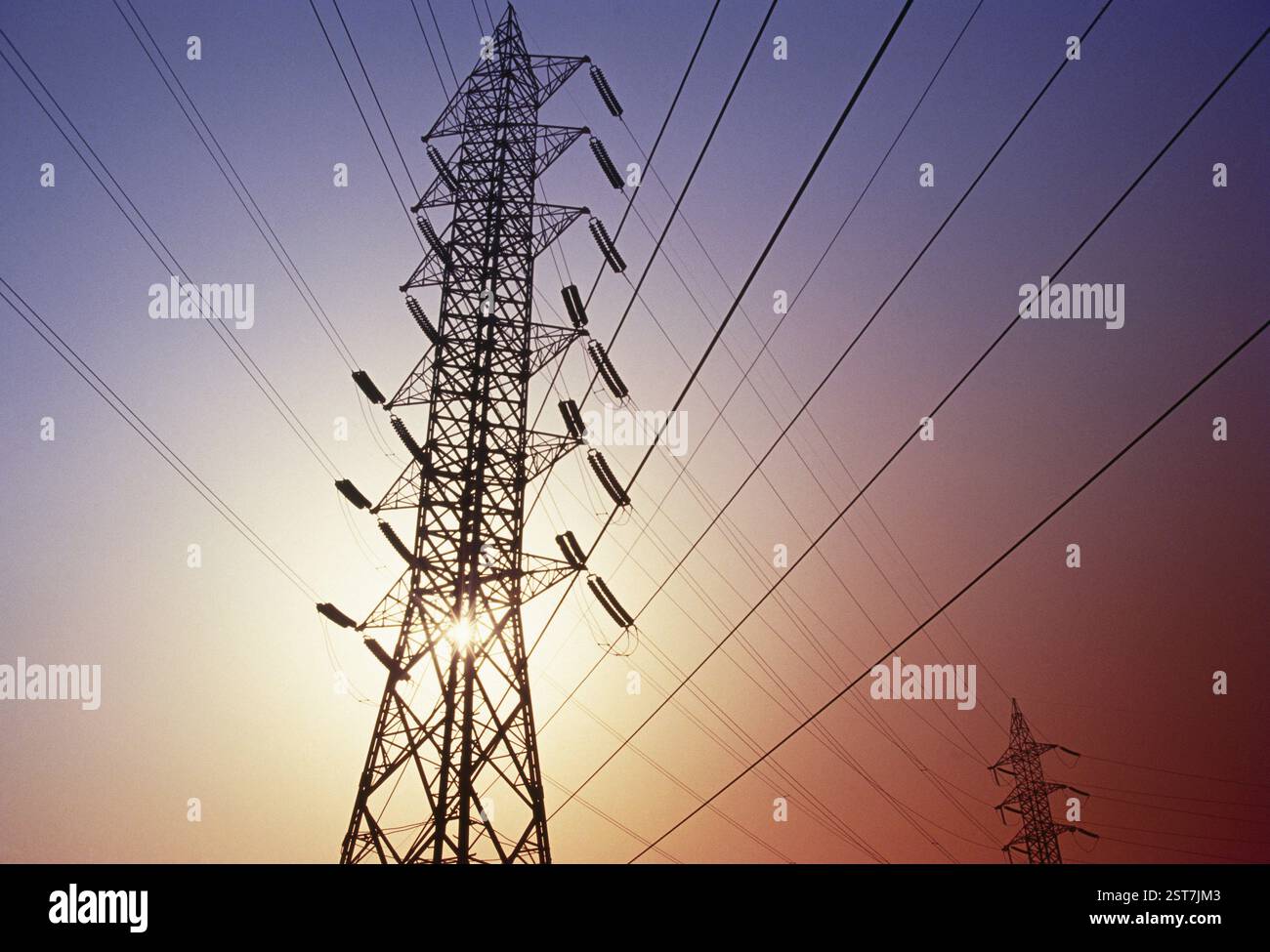 Power lines Transmission tower, Bombay mumbai, Maharashtra, India, Asia ...