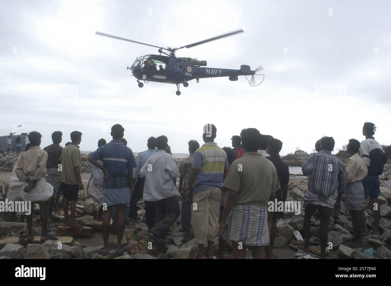 Damage, Natural Disaster Tsunami Earthquake on Sea Floor, Nagapattinum ...