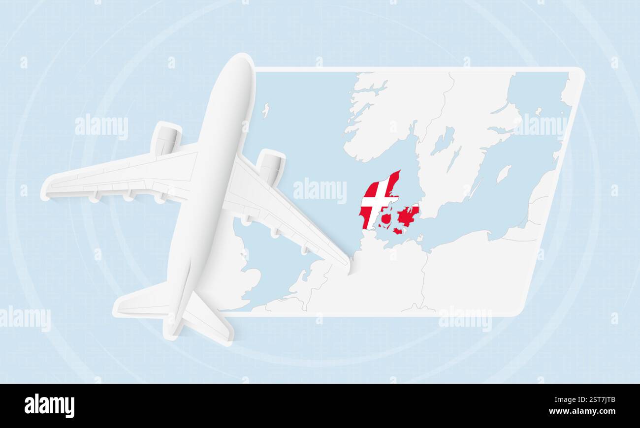 Denmark copenhagen aerial Stock Vector Images - Alamy