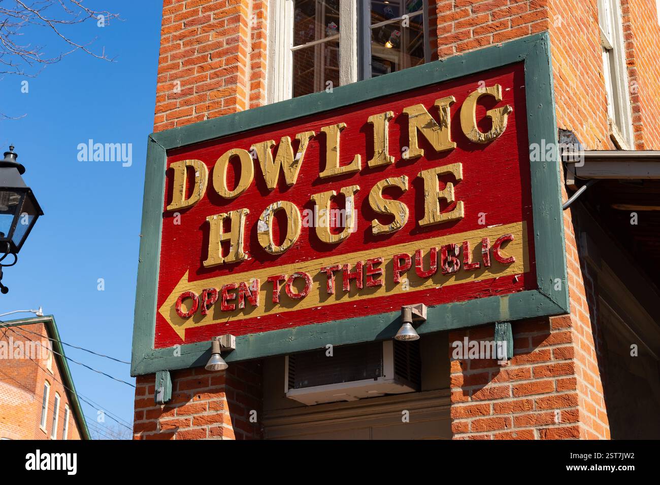 Galena, Illinois - United States - February 10th, 2025: Exterior of the ...
