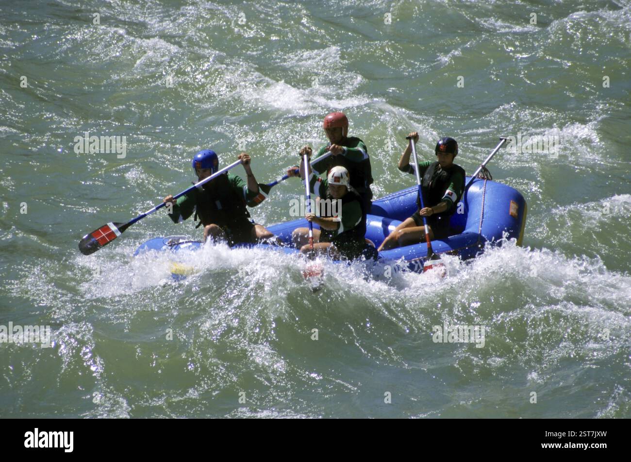 White water rafting in Ganga river, Devprayag to Rishikesh, Uttaranchal ...