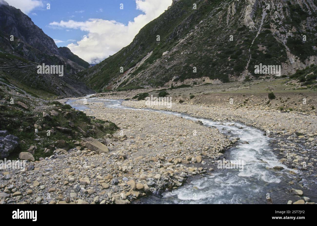 Kali river in kumaon at himalayas India, Asia Stock Photo - Alamy