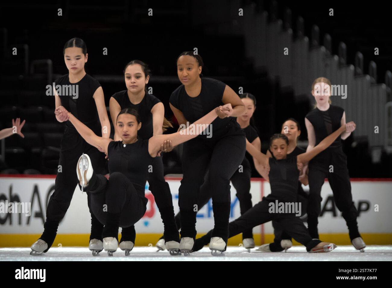 Members of the Capital Theatre on Ice Senior Team perform at Capital ...
