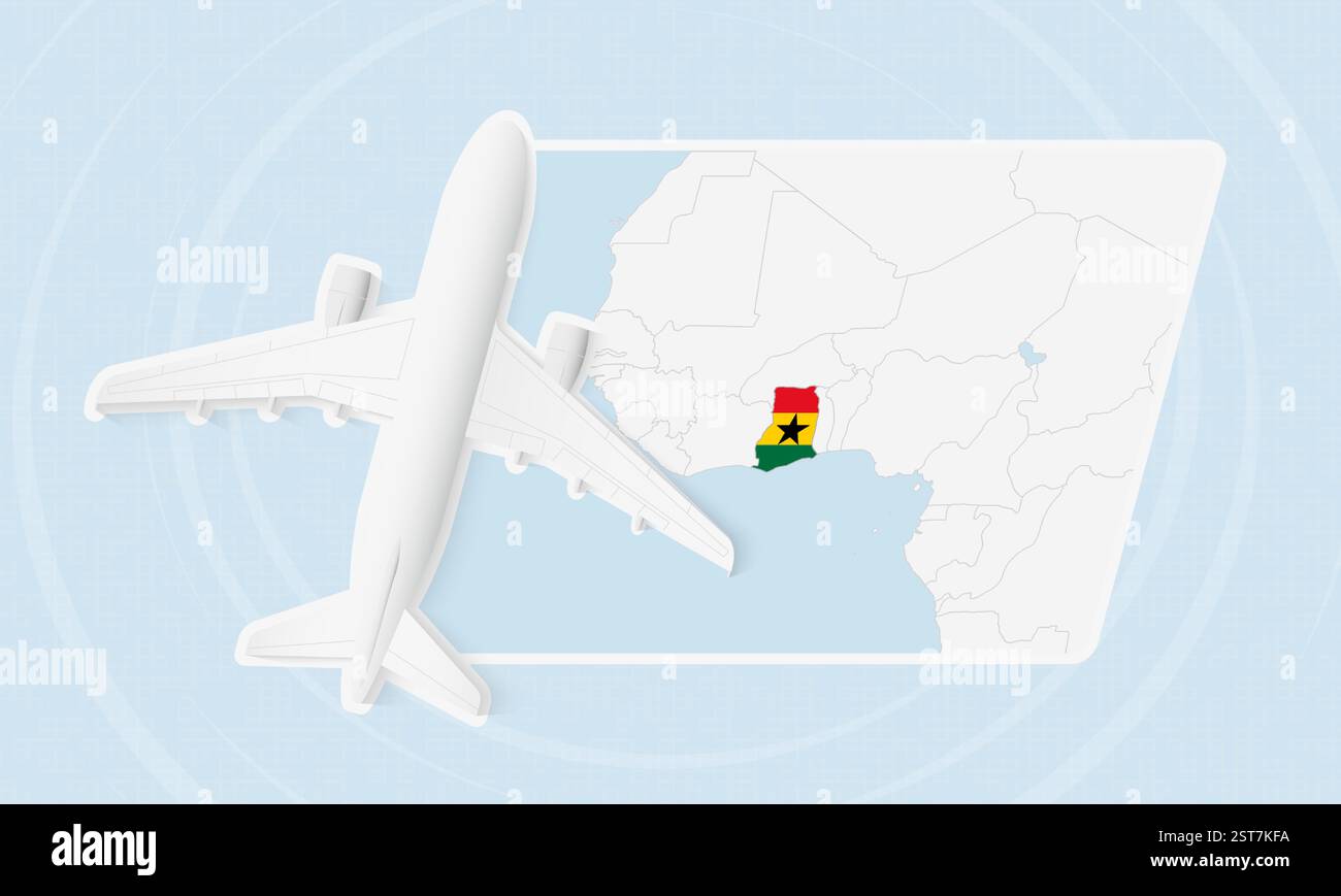 Ghana accra aerial Stock Vector Images - Alamy