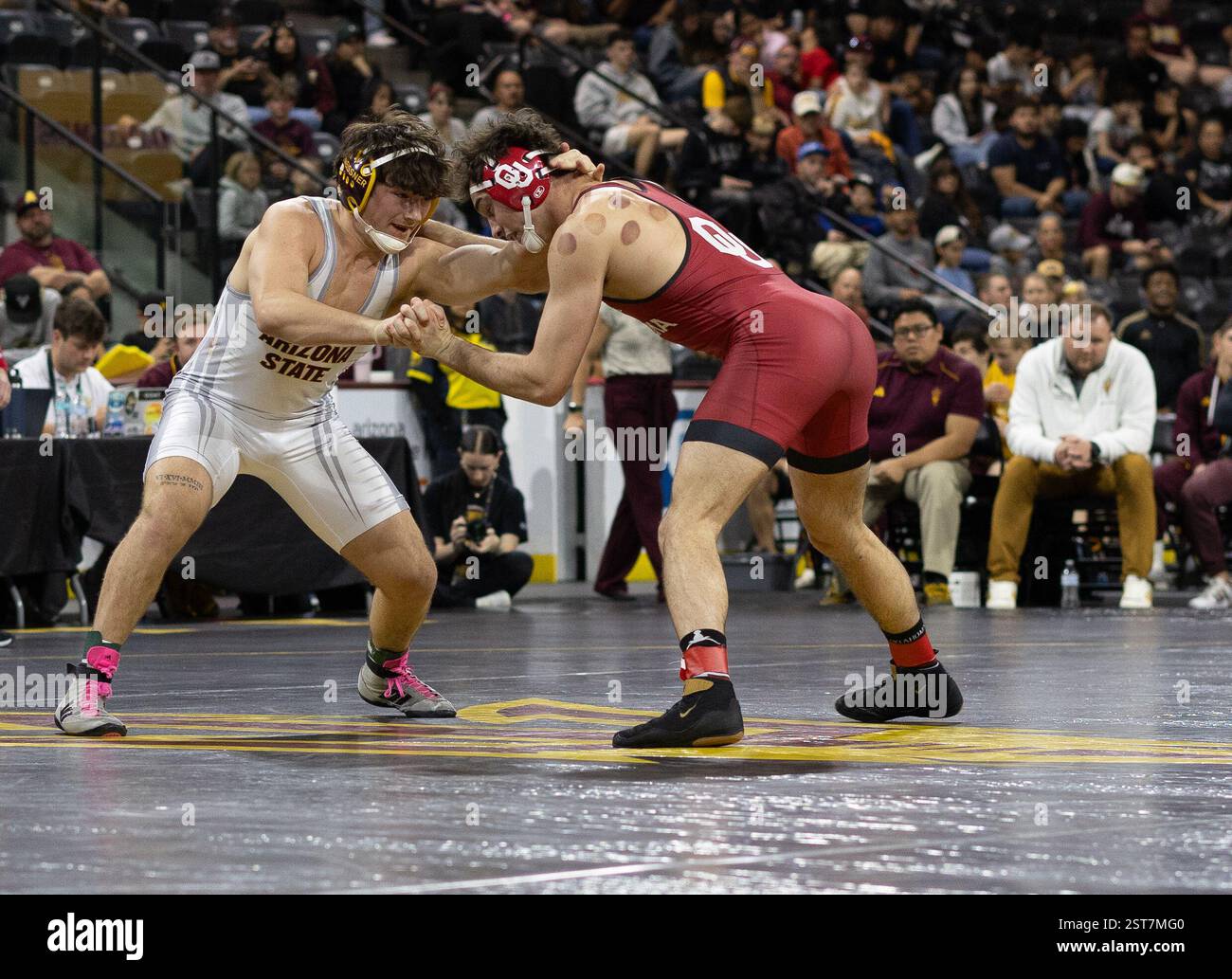 Tempe, Arizona, USA. 16th Feb, 2025. Jacob MEISSNER Arizona State ...