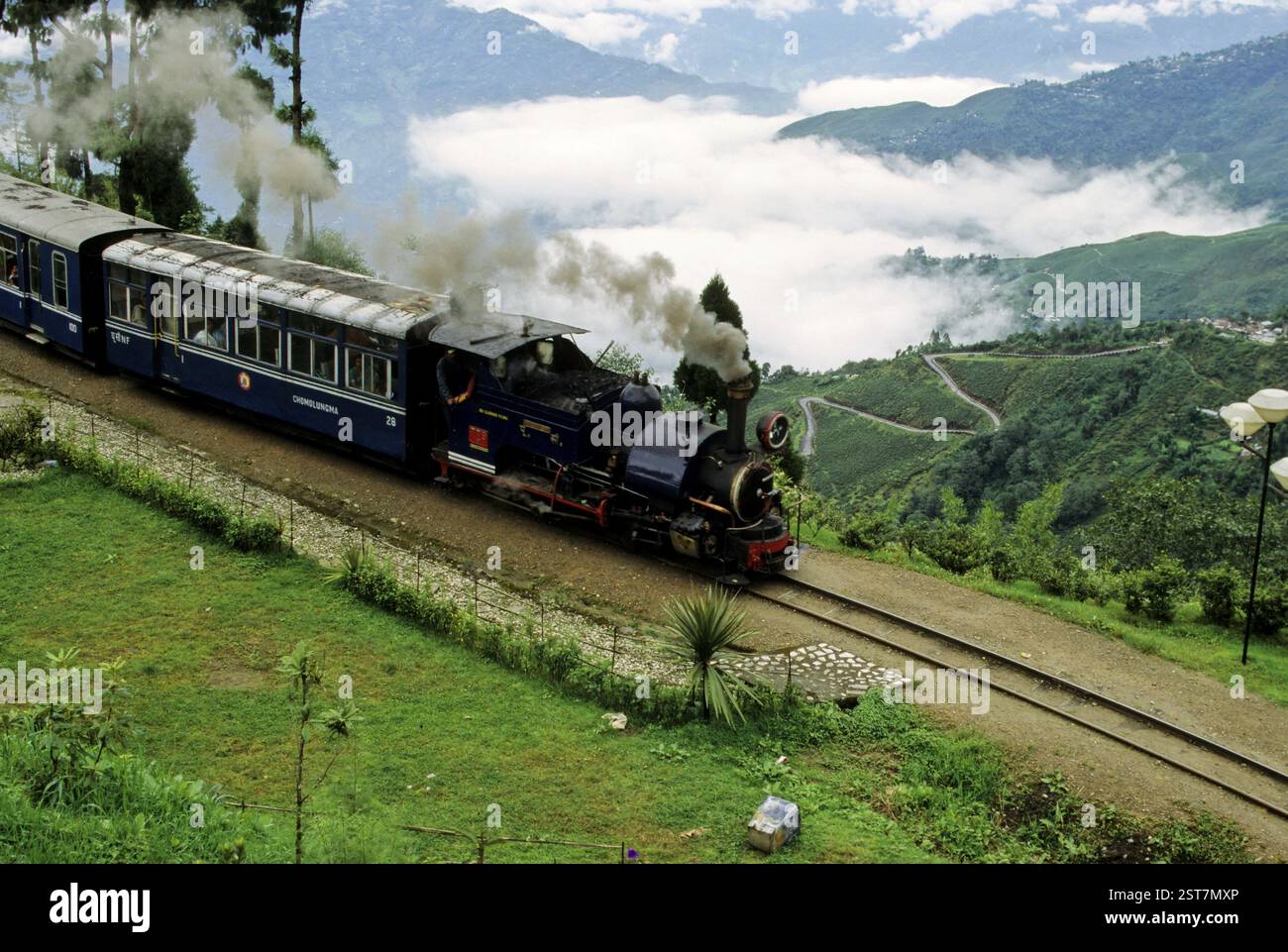 Trains Railways, toy train, darjeeling, west bengal, India, Asia Stock ...