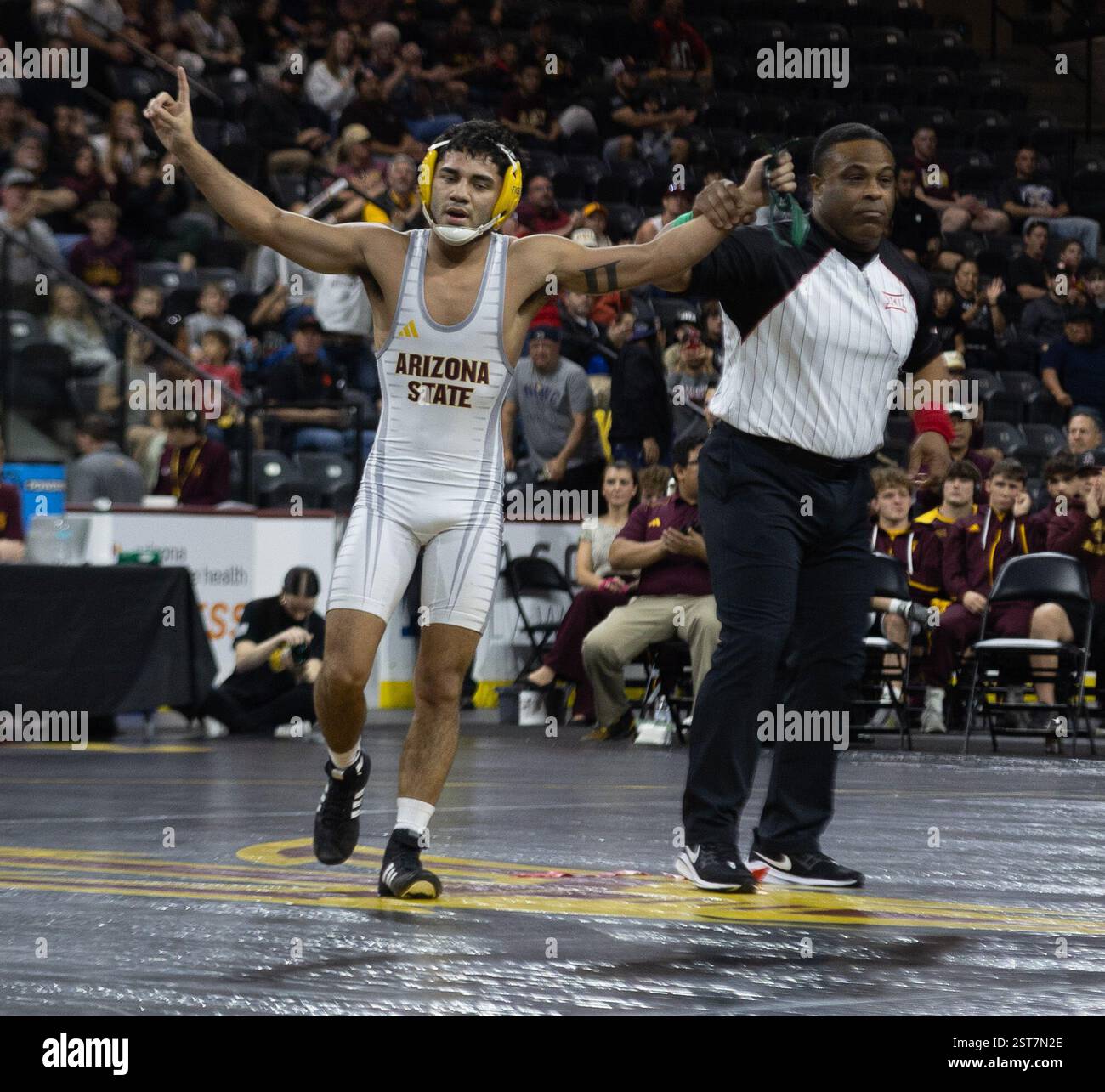 Tempe, Arizona, USA. 16th Feb, 2025. RICHARD FIGUEROA Arizona State ...