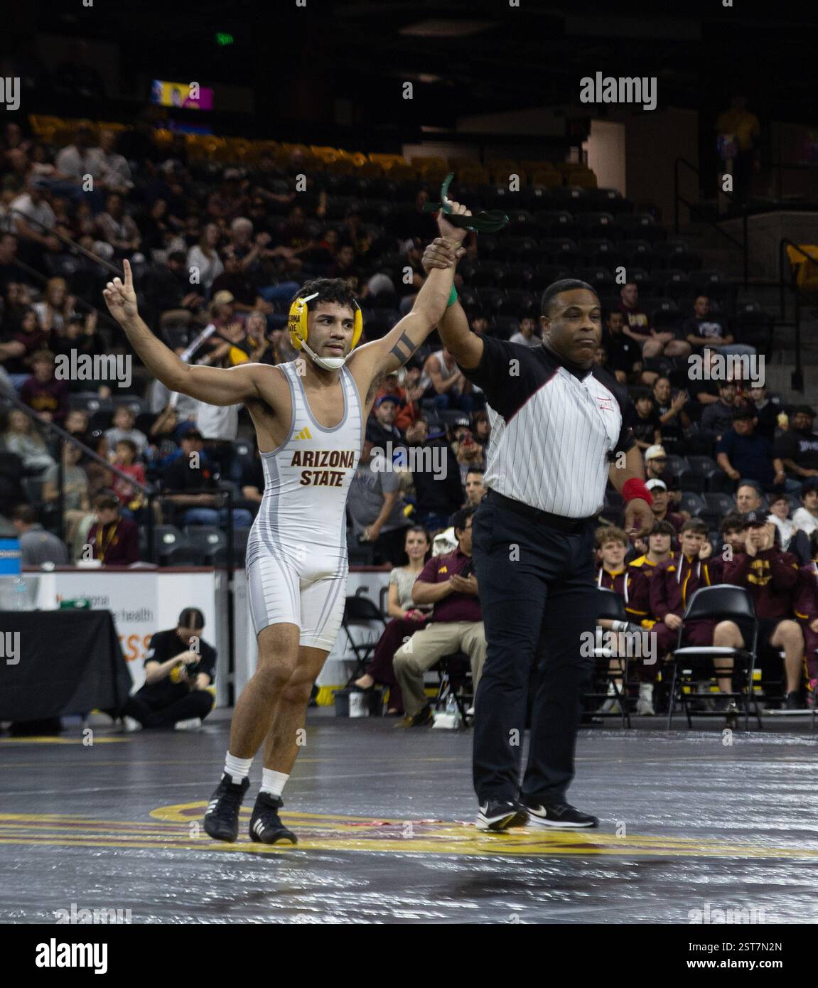 Tempe, Arizona, USA. 16th Feb, 2025. RICHARD FIGUEROA Arizona State ...