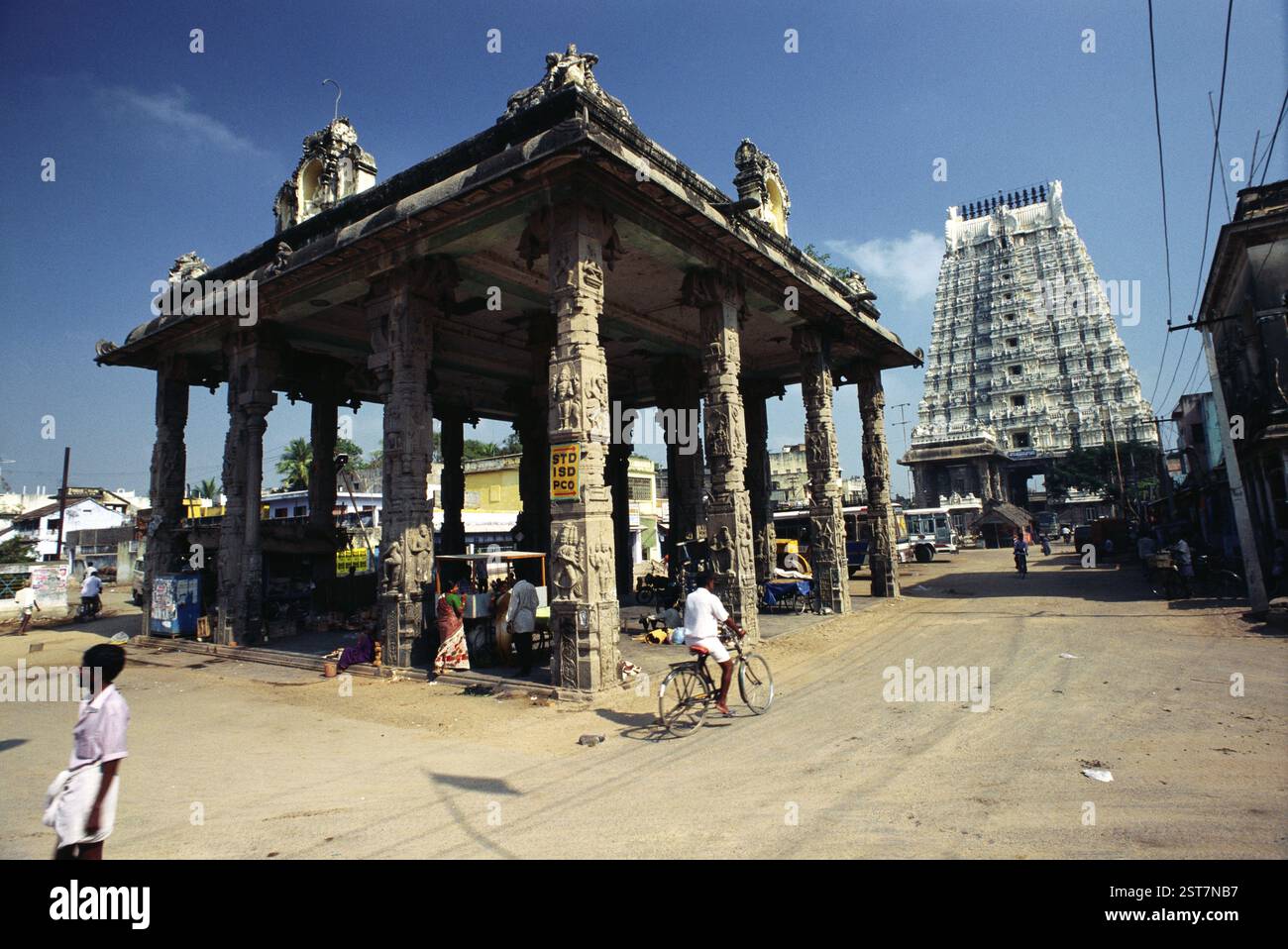 Ekambareswarar temple, Kanchipuram, Tamil Nadu, India, Asia Stock Photo ...