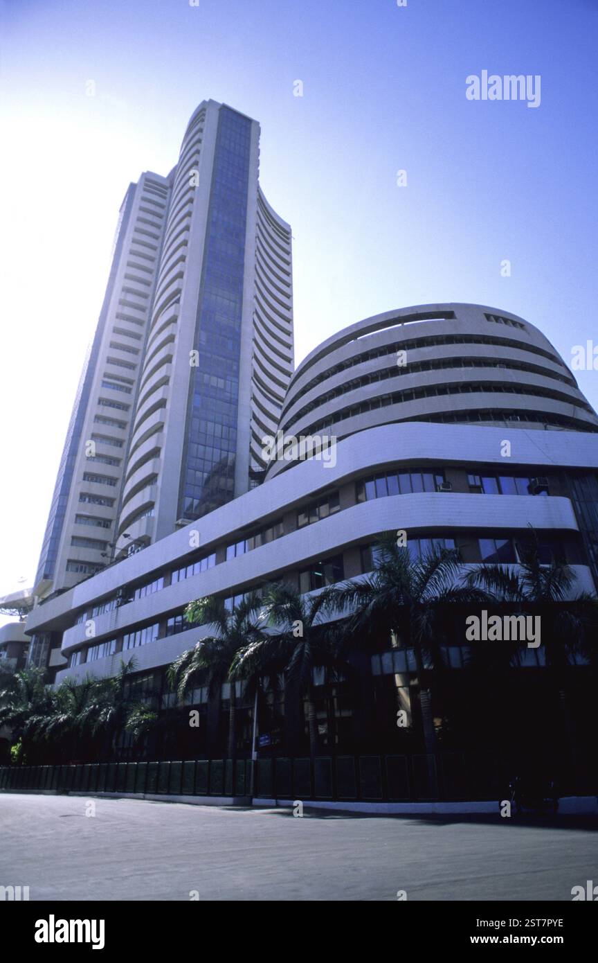 Stock Exchange Building, Fort, Bombay mumbai, maharashtra, india Stock ...