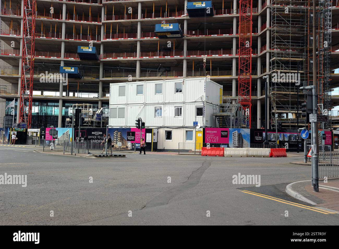 1 Central Square under construction Stock Photo - Alamy
