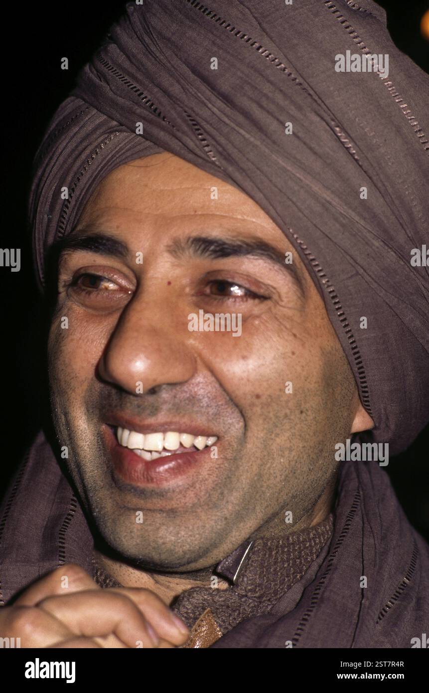 South asian india bollywood actor sunny deol, india, NO MR Stock Photo ...