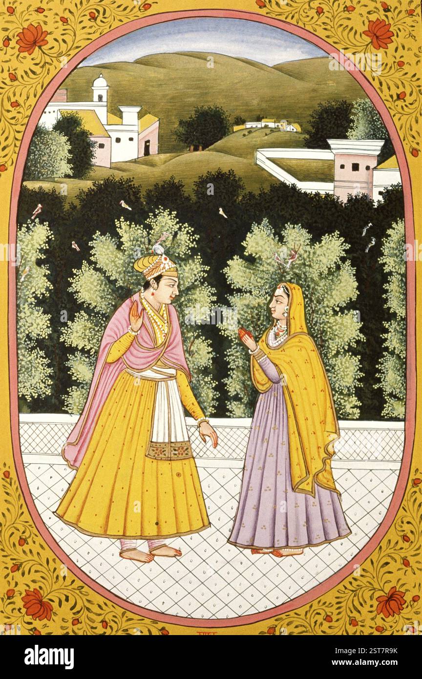 Year calendar picture & painting for a hindu month magha, india Stock ...