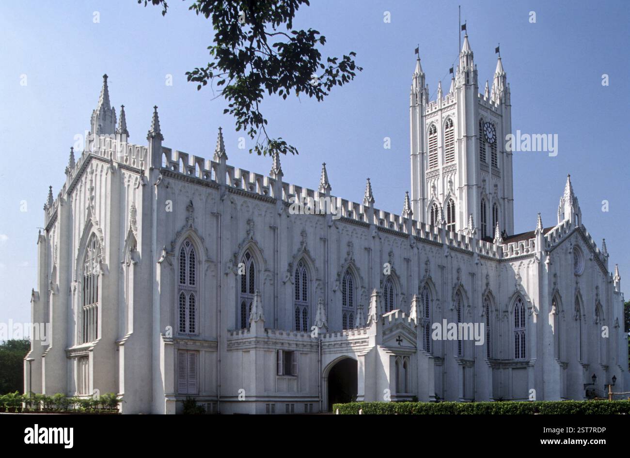 St. Paul's cathedral, calcutta, west bengal, india Stock Photo - Alamy