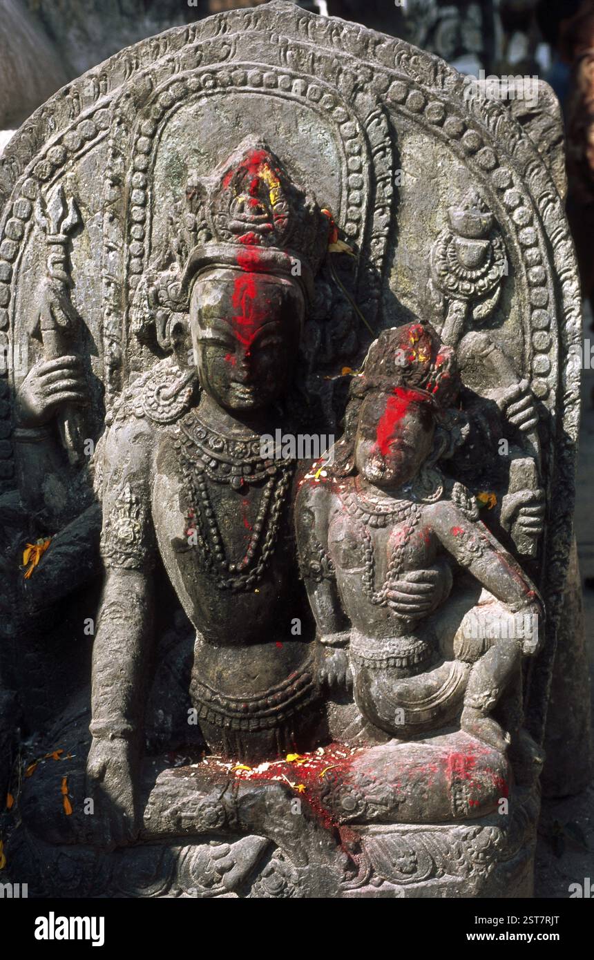 Idol lord shiva parvati hi-res stock photography and images - Alamy