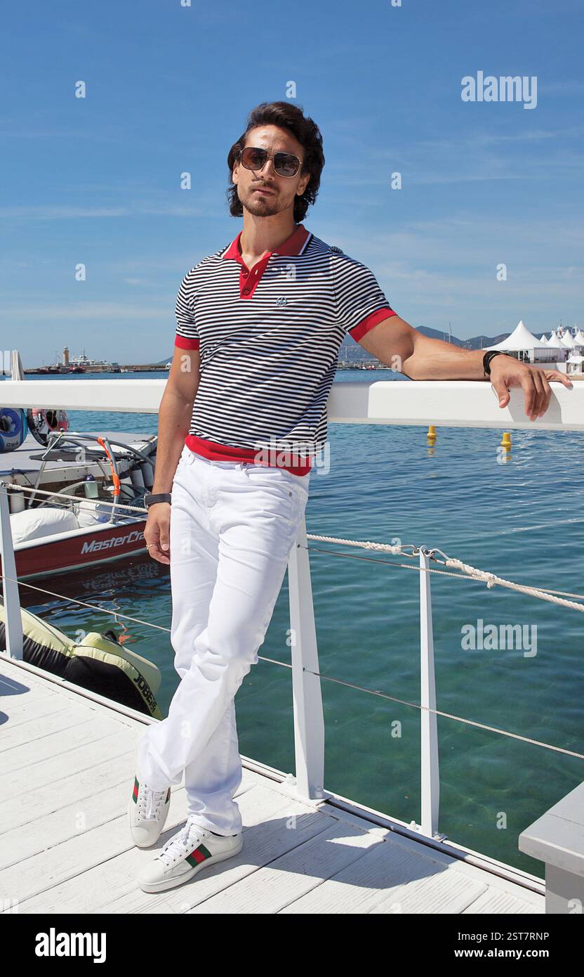 Bollywood-Action-Star Tiger Shroff visiting the Cannes Film Festival ...
