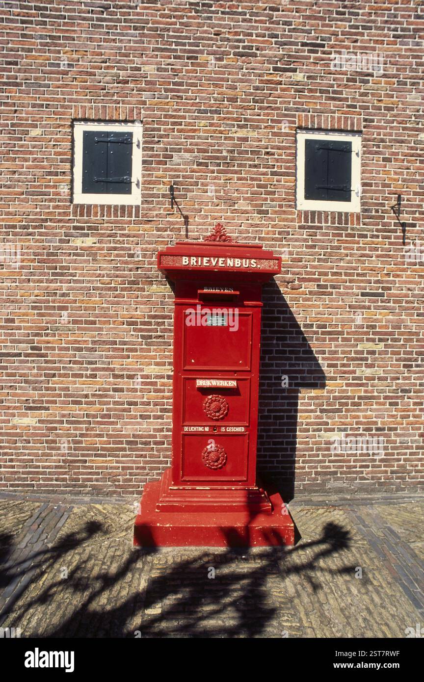 Post Box, Marken Dutch Village, Netherlands Europe Stock Photo - Alamy
