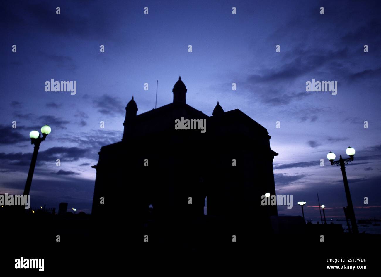 Gateway of India at night view, Bombay Mumbai, Maharashtra, India, Asia ...