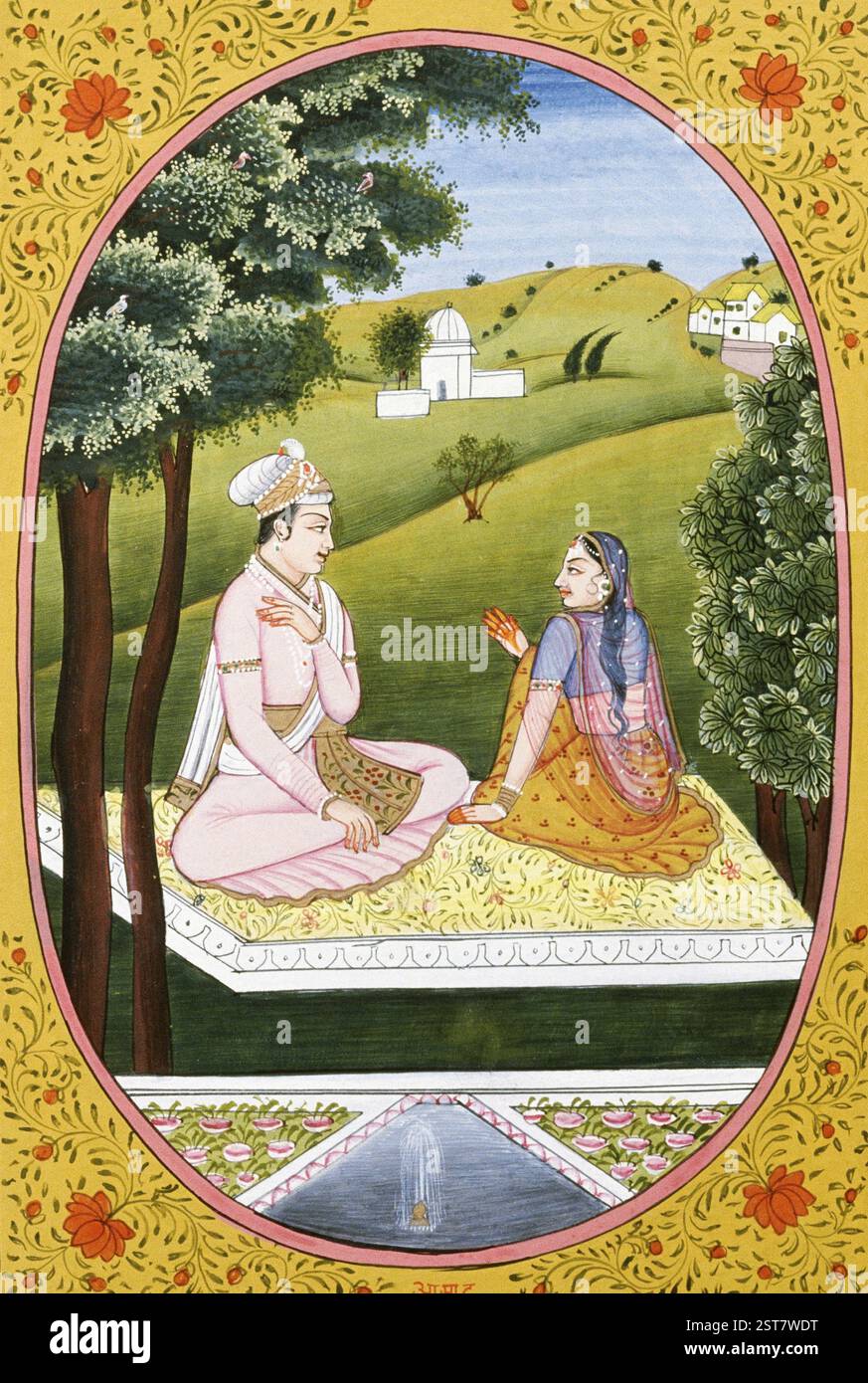 Year calendar picture & painting for a hindu month ashad, india Stock ...