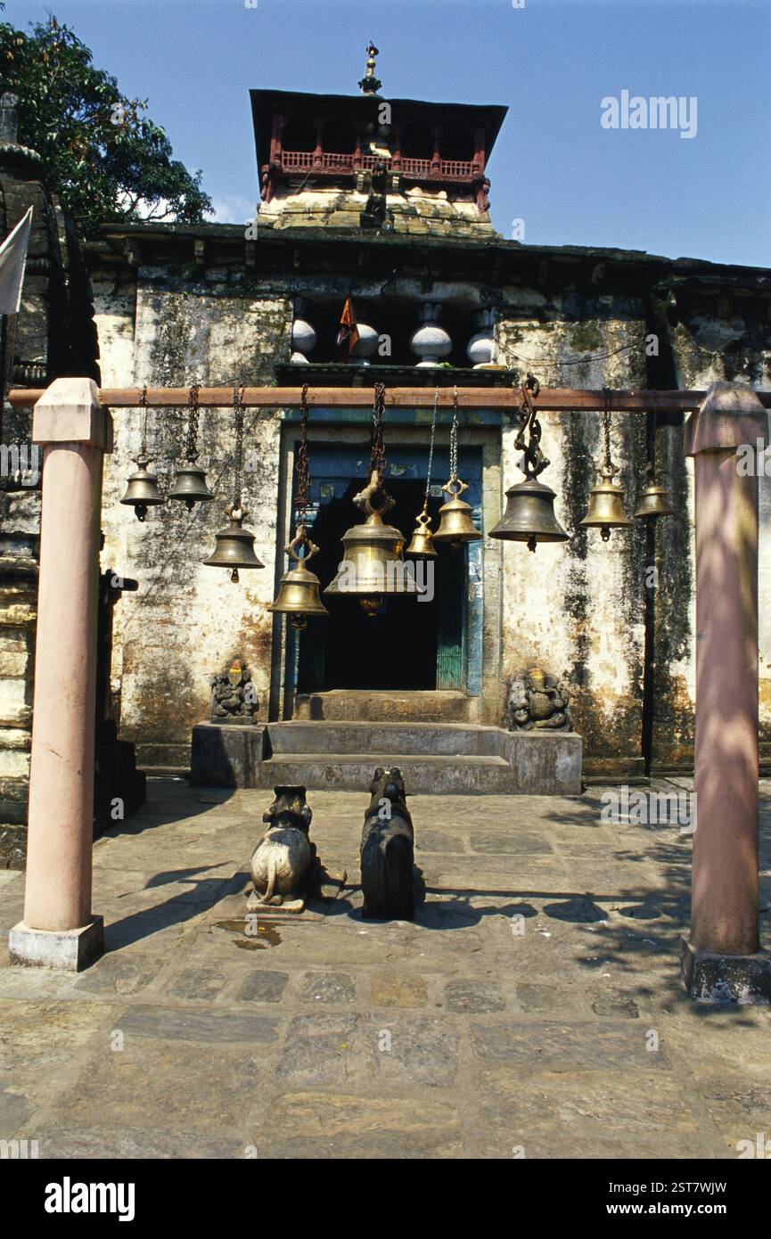 Shiva temple at Bageshwar, Uttaranchal, India, Asia Stock Photo - Alamy