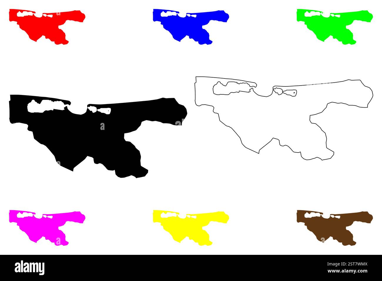 Mersa Matruh city (Arab Republic of Egypt, Matrouh Governorate) map ...