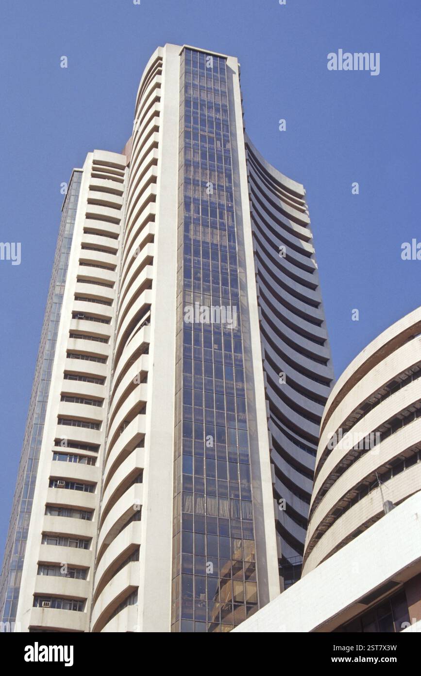 Stock Exchange Building, Fort, Bombay mumbai, maharashtra, india Stock ...