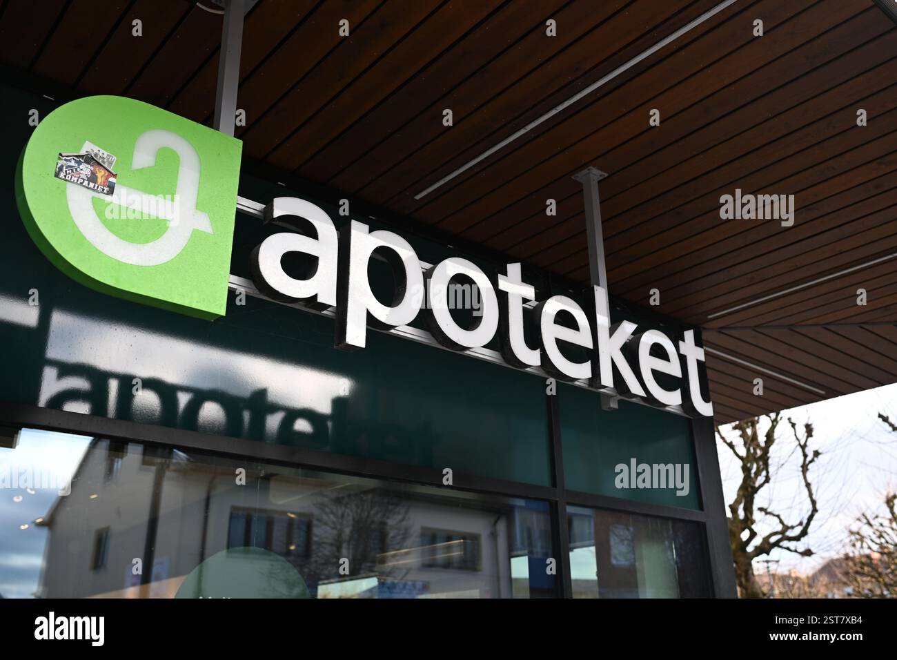 Perstorp, Skåne, Sweden. February 11 2025. Store front for the swedish ...