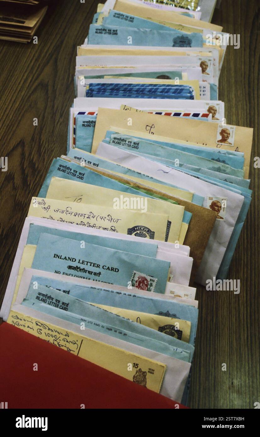 Indian letter post box hi-res stock photography and images - Alamy