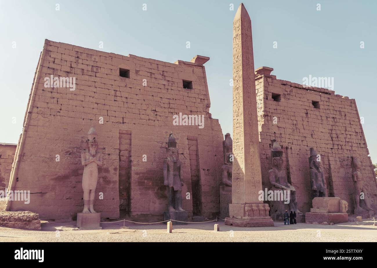 culture travvel Egypt ancient Egyptian temple complex Landscape in the ...