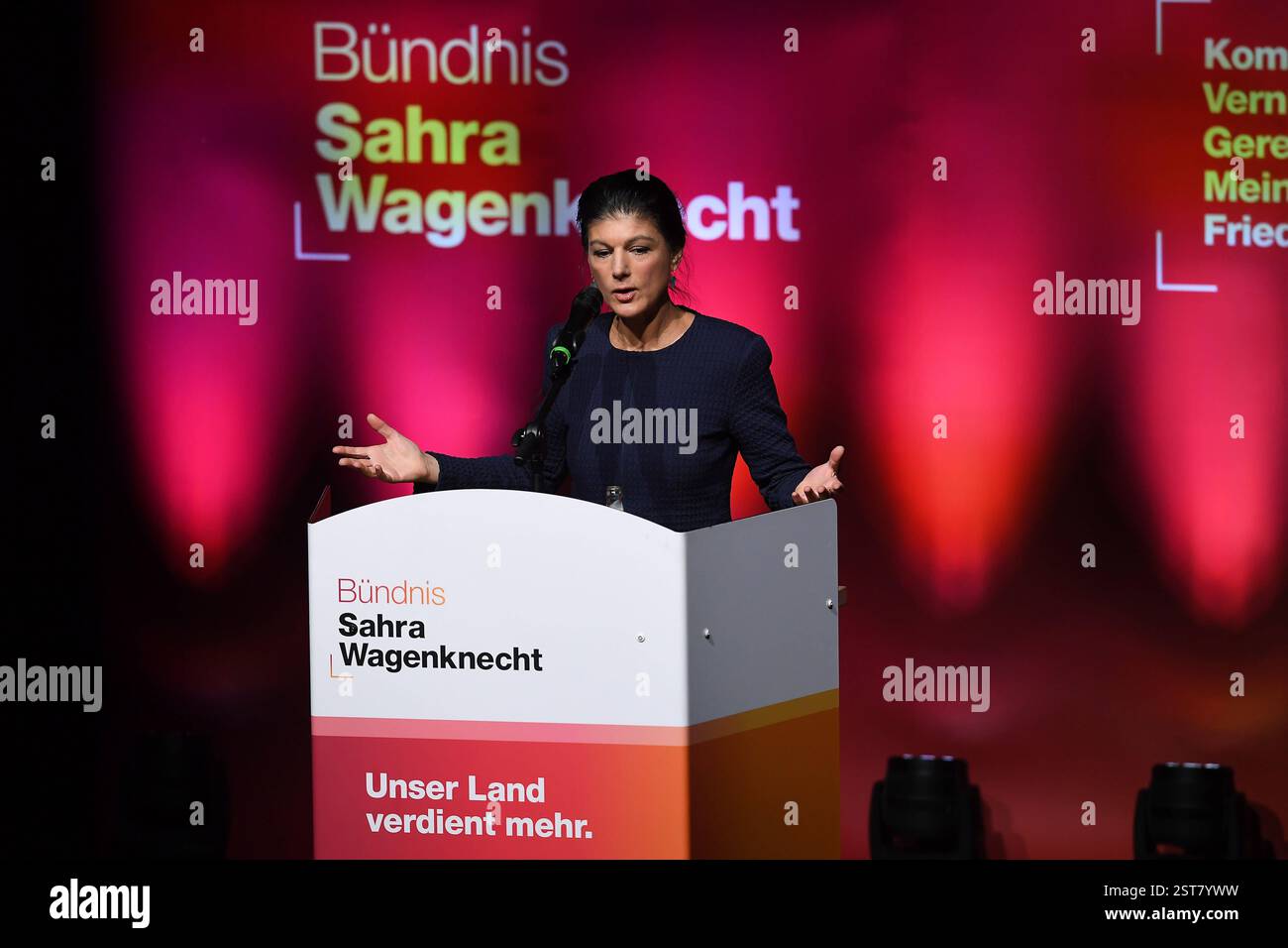 Wahlkampftour BSW am 17.02.2025 in der Stadthalle Bielefeld in ...