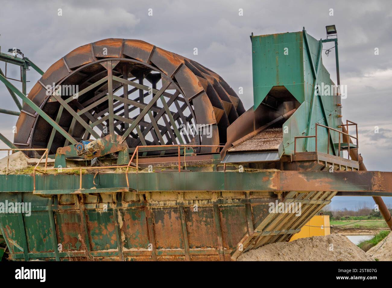 Industrial sand mining hi-res stock photography and images - Alamy