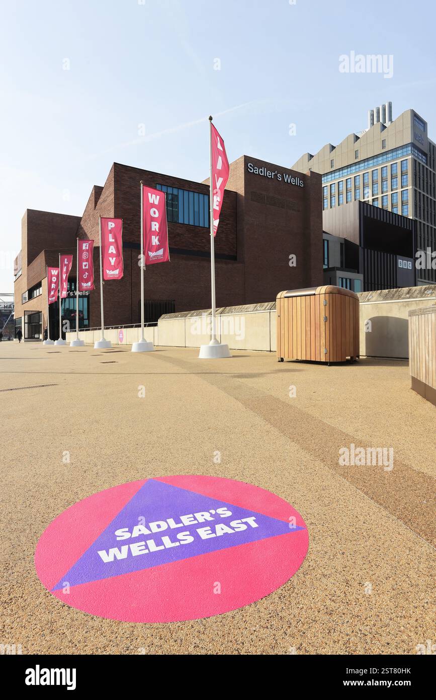 Brand new theatre for dance, Sadler's Wells East, now open, as part of ...