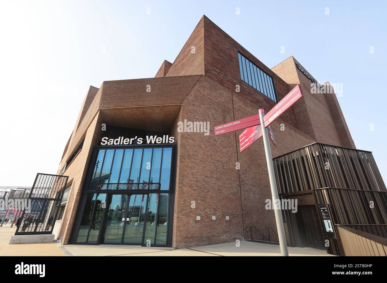 Brand new theatre for dance, Sadler's Wells East, now open, as part of ...