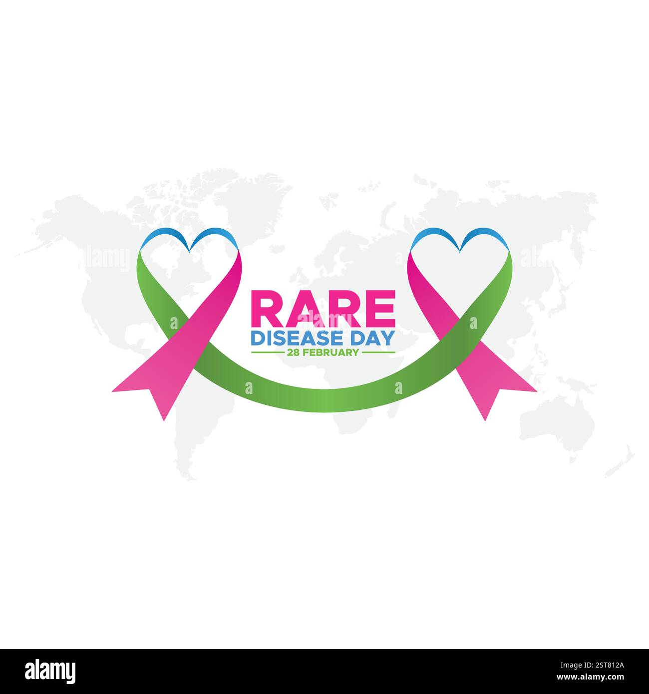 Rare Disease Day. background, banner, card, poster, template. Vector ...
