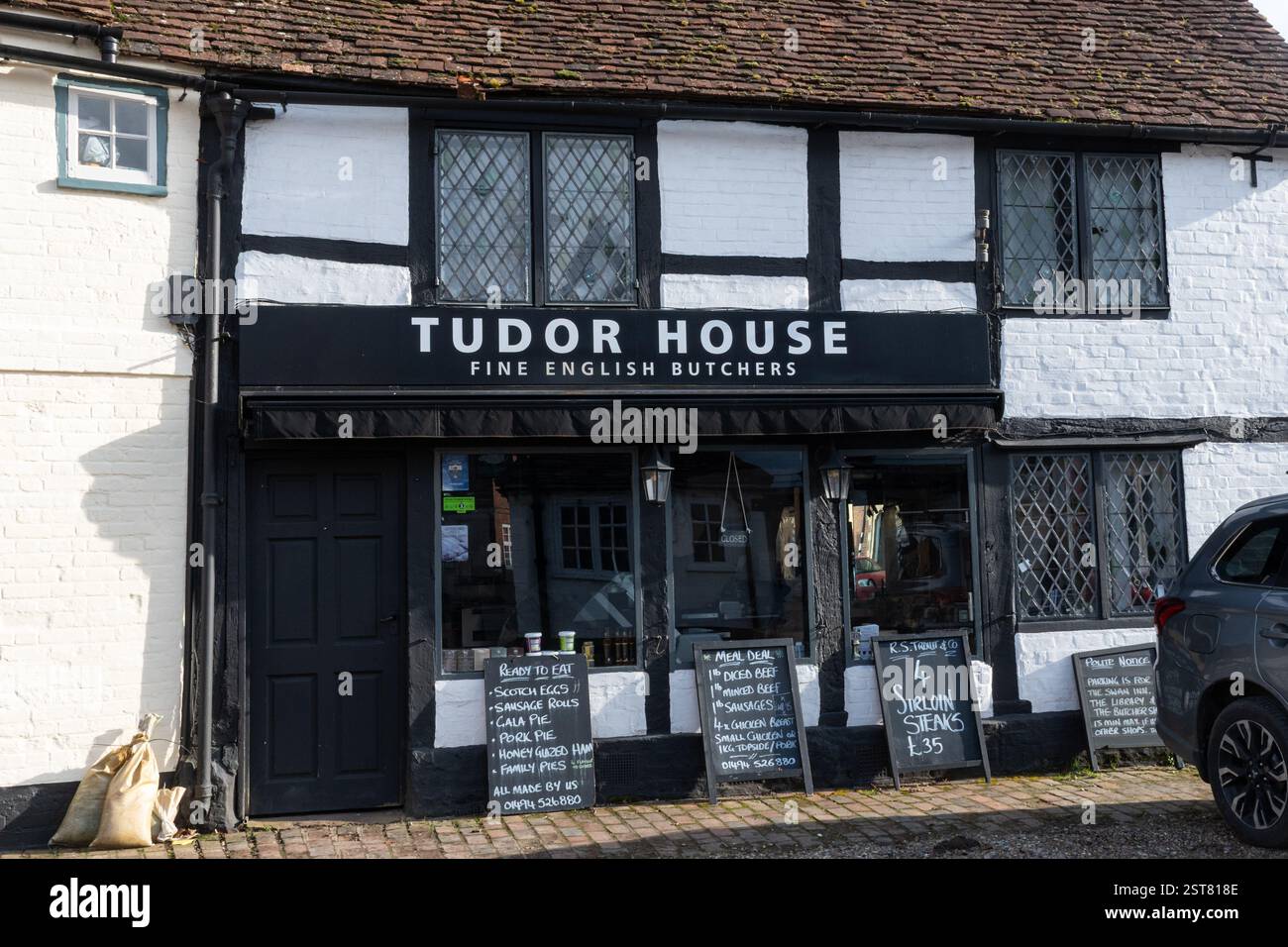 The historic village of West Wycombe in Buckinghamshire, England, UK ...